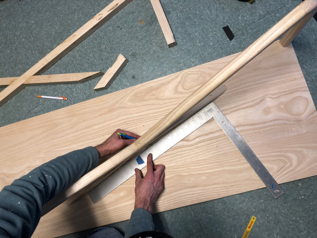 Modern Curved Leg X Bench | Tutorial - Dorsey Designs